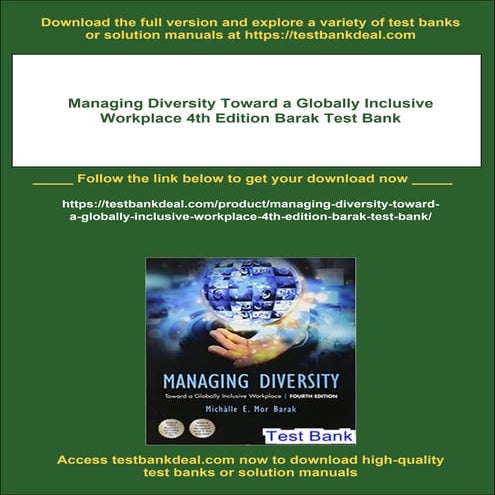Managing Diversity Toward a Globally Inclusive Workplace 4th Edition ...