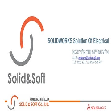 212901 solidworks solution of electrical | PDF