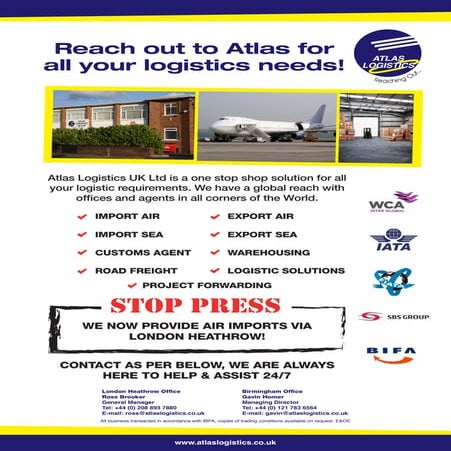Atlas UK flyer | PDF