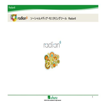 Radian6 Overview | PDF