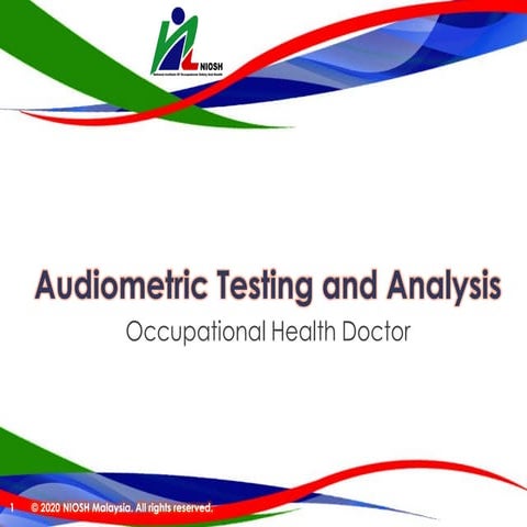 Audiometric Testing and Analysis Occupational Health Disease | PDF
