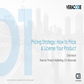 213 pricing and packaging pricing strategy (chris kirsch) | PPT