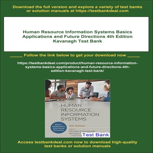 Human Resource Information Systems Basics Applications and Future Directions 4th Edition ...