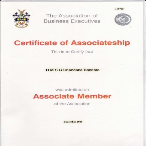 ABE Membership | PDF