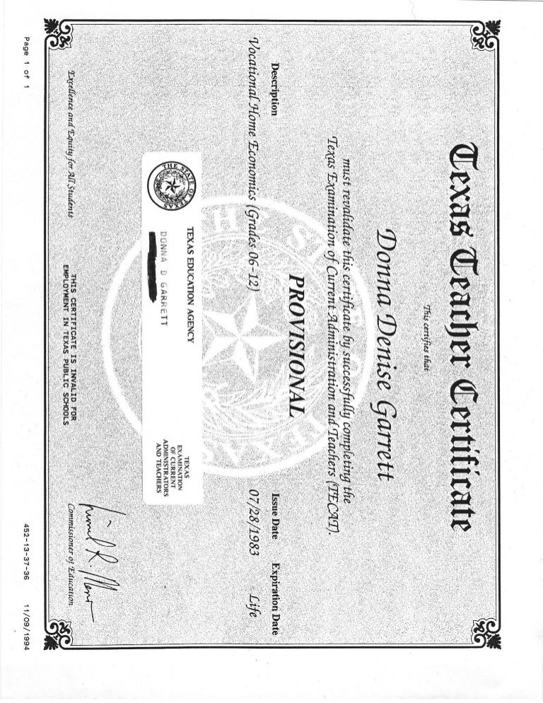 texas-teacher-certificate