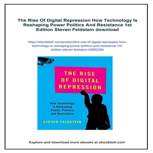 The Rise Of Digital Repression How Technology Is Reshaping Power ...
