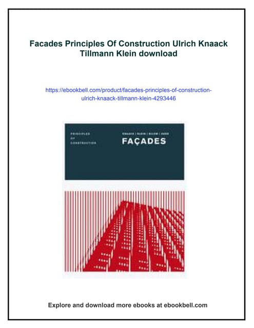 INTELLIGENT BUILDING FACADES | PDF