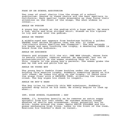 Please Spell D-E-A-T-H -- First 10 Pages | PDF