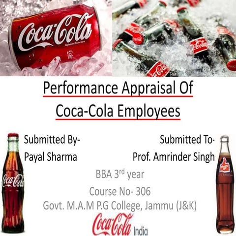 214870420 performance-appraisal-of-coca-cola-employees-140910065721 ...