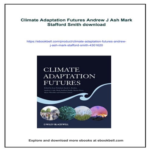 Successful Adaptation to Climate Change | PPTX