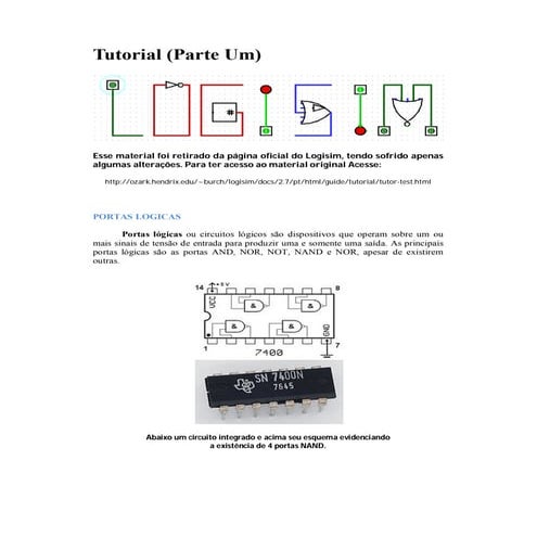 Tutorial Logisim | PDF
