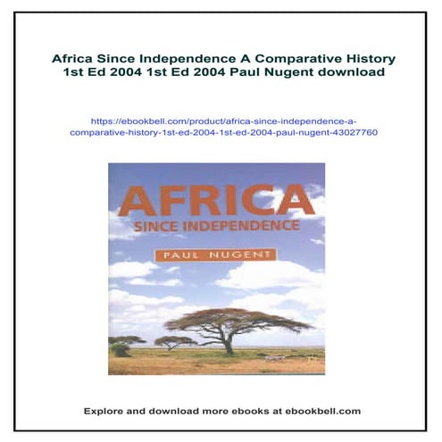 Africa Since Independence A Comparative History 1st Ed 2004 1st Ed 2004 ...