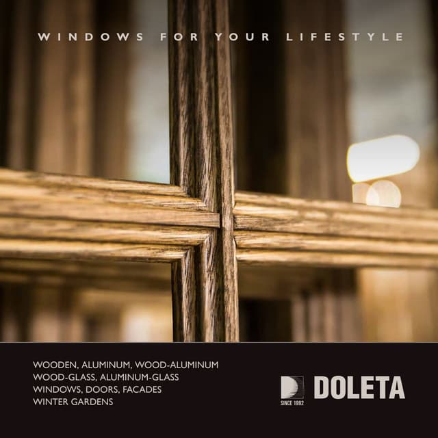 DOLETA Brochure | PDF | Woodworking | Arts and Crafts