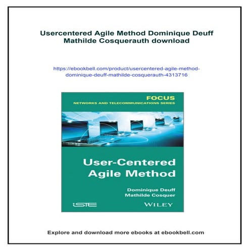Usercentered Agile Method Dominique Deuff Mathilde Cosquerauth | PDF