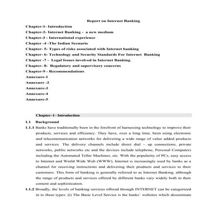Internet banking project | DOC