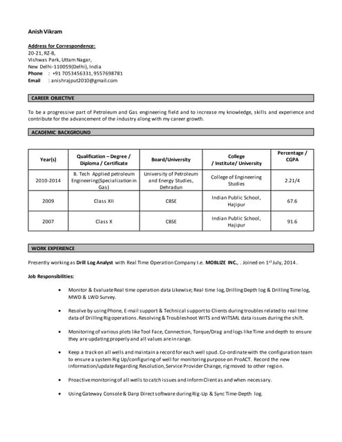 Anish Vikram presentations