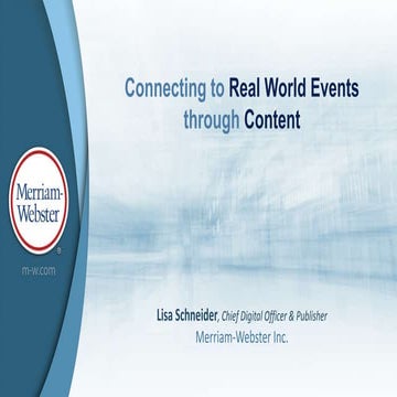 Merriam webster online-ppt (final) | PPT