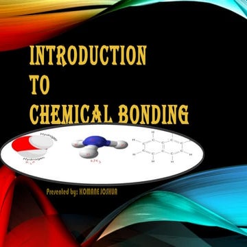introduction to chemical chemistry | PPT