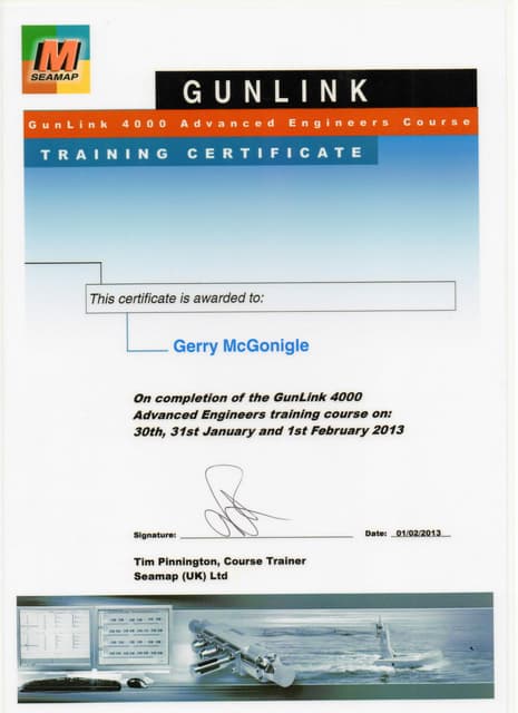 Stage 2 Hydraulics Course Certificate001 | PDF