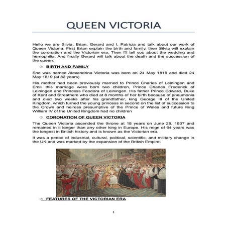 Queen Victoria | PPT