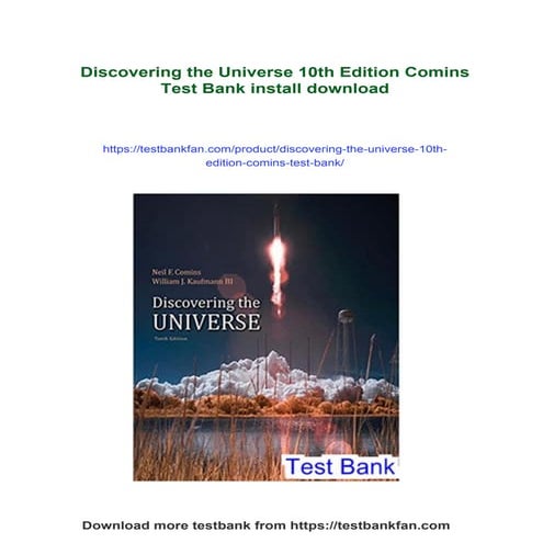 Discovering the Universe 10th Edition Comins Test Bank | PDF