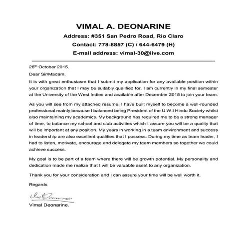Sujith Resume | DOC
