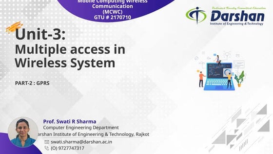 Gprs architecture | PPTX | Operating Systems | Computer Software and Applications