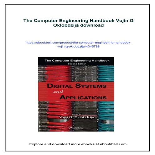 The Computer Engineering Handbook Vojin G Oklobdzija | PDF