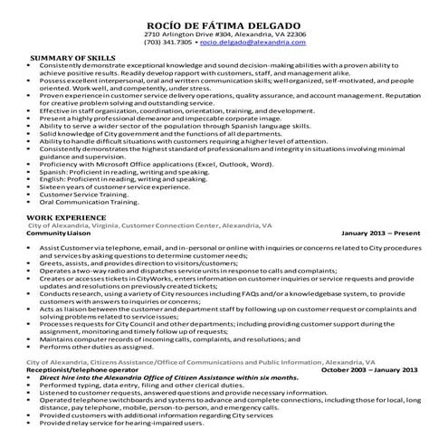 MARIA GARZA'S RESUME | PDF