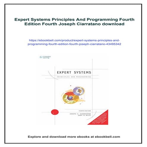 Expert Systems Principles And Programming Fourth Edition Fourth Joseph ...