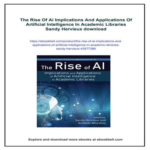 The Rise Of Ai Implications And Applications Of Artificial Intelligence ...