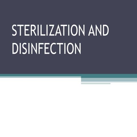 Moist heat sterilization | PPTX