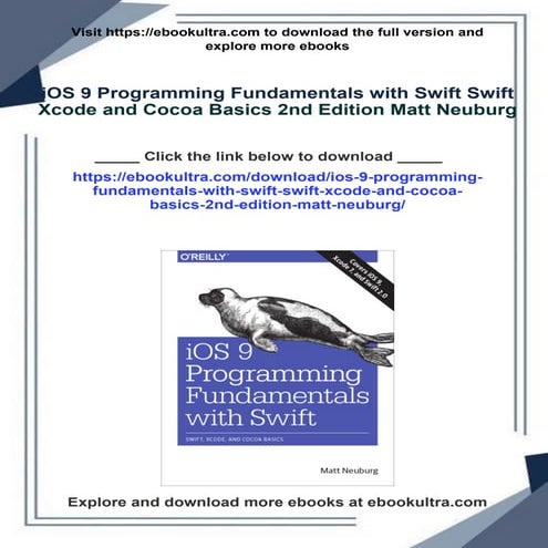 Ios 9 Programming Fundamentals With Swift Swift Xcode And Cocoa Basics 