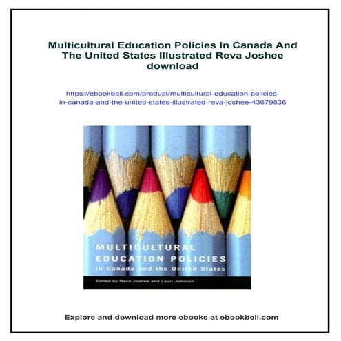 Multicultural Education Policies In Canada And The United States ...