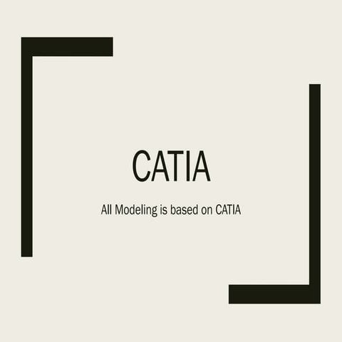 CATIA Project | PDF