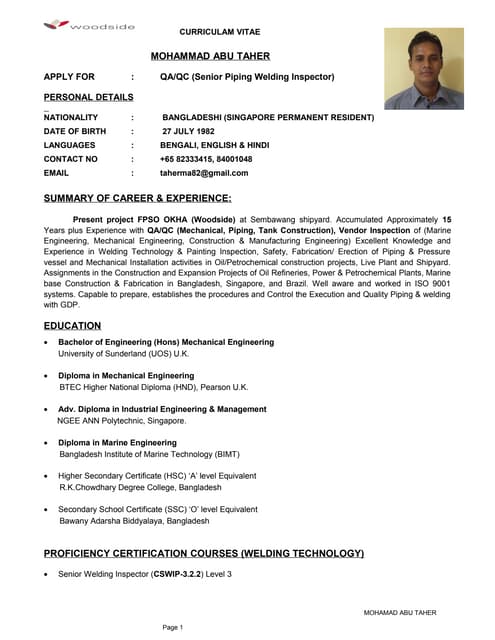 Certified QA QC civil engineer | PDF