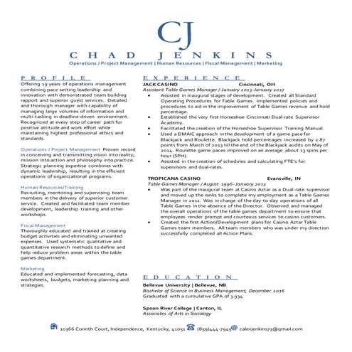 Jj resume (1) | PDF