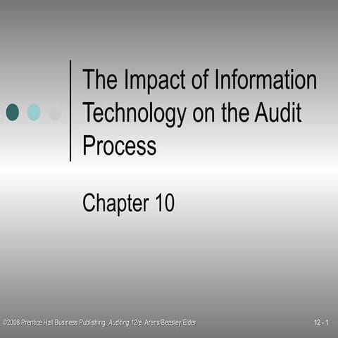 Auditing application controls | PDF