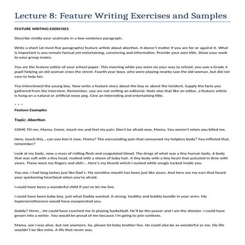 219360808-Lecture-8-Examples-of-Feature-Writing.docx