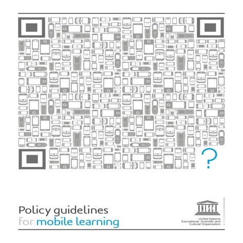 UNESCO policy guidelines for mobile learning | PDF