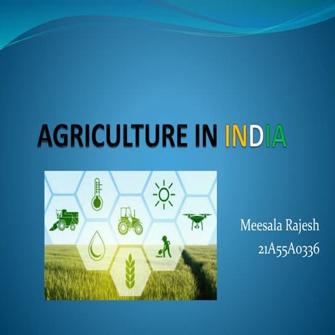 Indian farmer presentation | PPTX