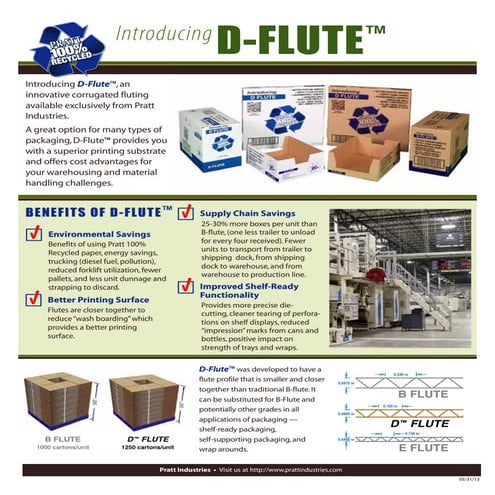 Pratt D-Flute Flyer | PDF