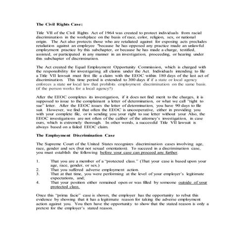 Understanding Title VII | PPTX