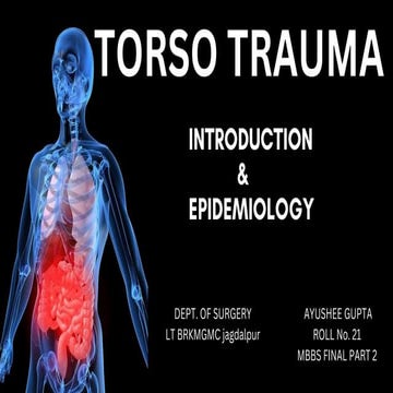 Introduction to the Torso Trauma | PPTX