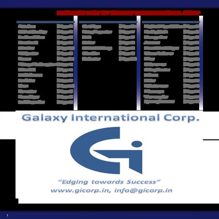 Galaxy Internaitonal Lab Equipment Brochure 2016 | PDF