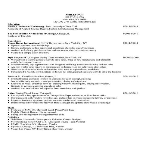 Chase R. Thompson resume | ODT