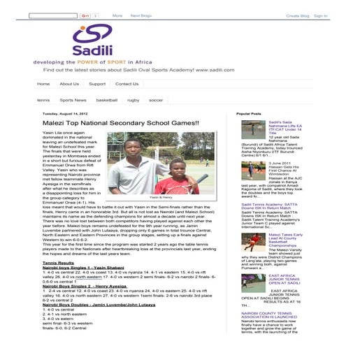 Preview of “Sadili Oval News- Malezi Top National Secondary School ...