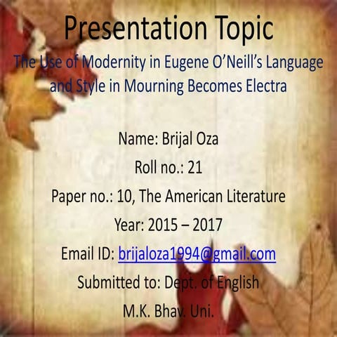 Paper 10, Presentation -the american literature | PPT