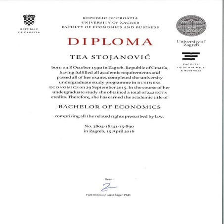 Bachelor Degree | PDF