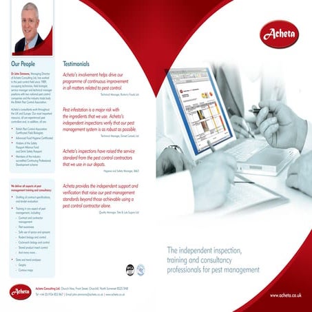 New Acheta leaflet | PDF